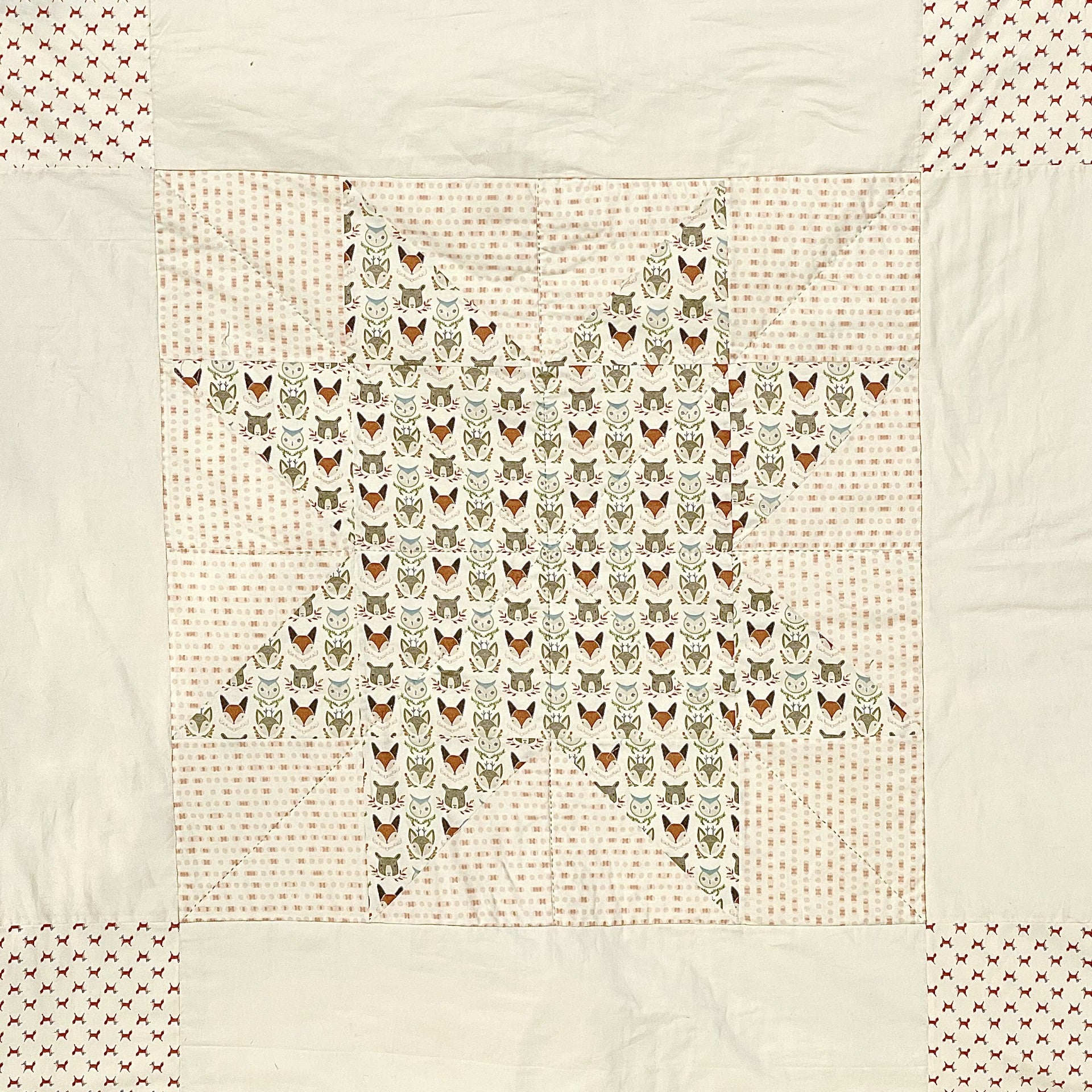 One day introduction to patchwork and quilting class