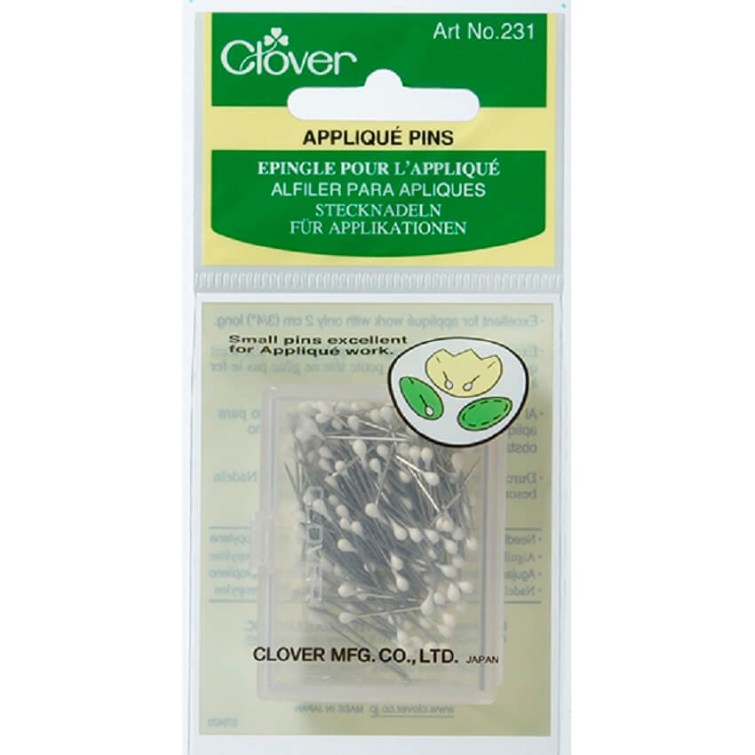 Clover Applique Pins