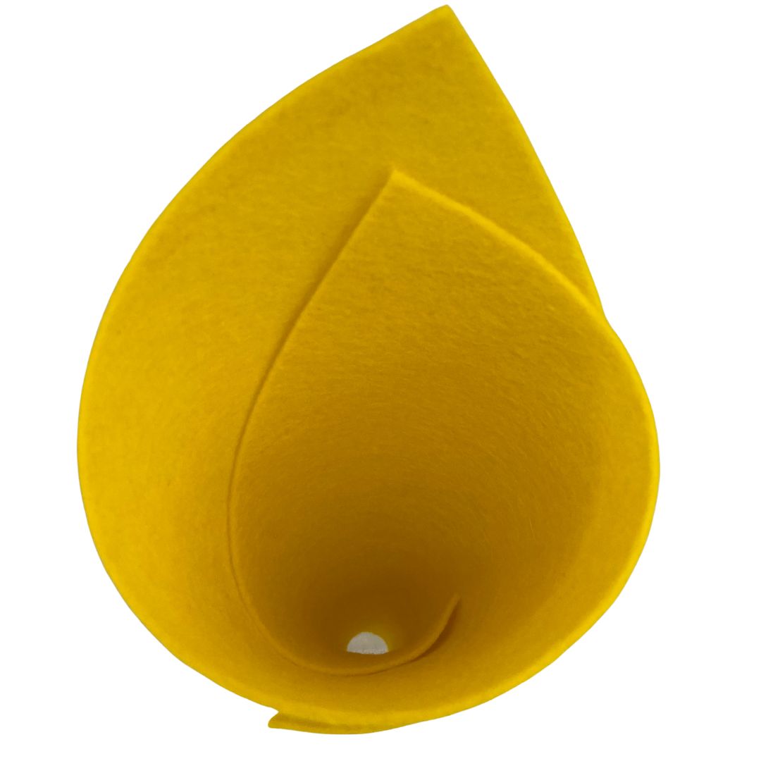 Felt 100% Wool - 02 Lemon Yellow 1mm